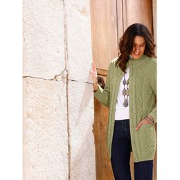 WITT WEIDEN Strickjacke in schilf-meliert | Gr.: 40