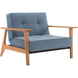 INNOVATION LIVING Sessel &raquo;Splitback, Multifunktion, Loungesessel, Relaxstuhl, Fernsehsessel&laquo; Relaxsessel mit verstellbarer R&uuml;ckenlehne, Armlehne aus 