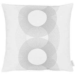 Apelt Dekokissen &raquo;5232&laquo; wei&szlig; Obermaterial: 75% Polyester, 25% Viskose B/L: 49cm x 49cm, 1 Stk.