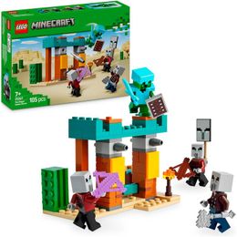 Lego Konstruktionsspielsteine &raquo;Die Illager-W&uuml;stenpatrouille (21267), Lego Minecraft&laquo; Made in Europe bunt Einheitsgr&ouml;&szlig;e Konstruktionsspielsteine