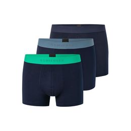 Schiesser Retro Short / Pant 95/5 Cotton in Blau / t&uuml;rkis | Gr.: L