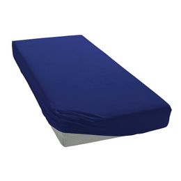 bellana Spannbettlaken &raquo;bellana Aqua mit Elasthan, 160 g/m&sup2;&laquo; Spannbetttuch f&uuml;r Matratzen bis 35cm H&ouml;he, b&uuml;gelfrei, faltenfrei blau Jersey-Elasthan, 