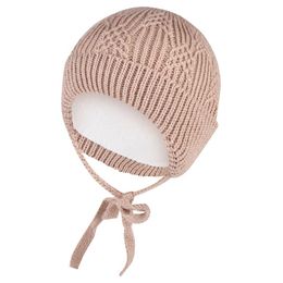 Sterntaler Strickm&uuml;tze Struktur in sand | Gr.: 47 cm