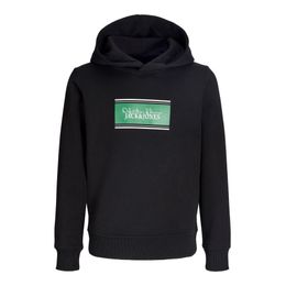 Jack & Jones JACK & JONES Junior Kapuzenpullover in Black | Gr.: 164