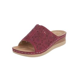 Ital-Design Sandale & Sandalette in Bordeaux | Gr.: 37