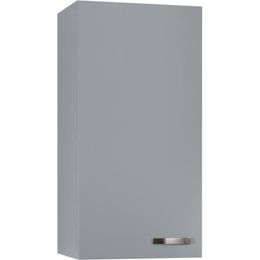 KOCHSTATION H&auml;ngeschrank &raquo;KS-Cara&laquo; Breite 45 cm grau basaltgrau, B/H/T: 45cm x 89,6cm x 34,9cm, T&uuml;ren: 1 Stk.