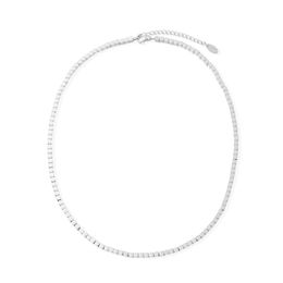 Aniston Jewelry & Watches Herren Aniston JEWELRY & WATCHES Kette ohne Anh&auml;nger &raquo;Schmuck Geschenk Edelstahl Halsschmuck Halskette W&uuml;rfel&laquo; Made in 