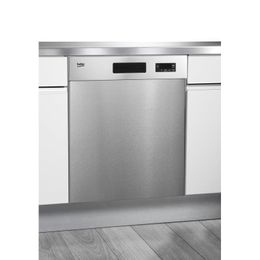 Beko Unterbaugeschirrsp&uuml;ler &raquo;BDUN15O30X 7689001677&laquo; 14 Ma&szlig;gedecke Hocheinbauf&auml;hig & WaterSafe+ &ndash; flexibel eingebaut, rundum gesch&uuml;tzt silber SelfDry &ndash;
