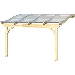 Skan Holz Terrassendach &raquo;Verona&laquo; Leimholz braun Leimholz B/H/T: 434cm x 315cm x 339cm