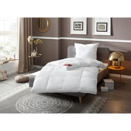 Ribeco Daunenbettdecke &raquo;Bettdecke in 135x200 und 155x220cm Topseller,&laquo; extrawarm F&uuml;llung 80Daunen20Federn 1 Stk. tlg. Daunen und Federn, Made in 