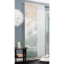 Home Wohnideen Schiebegardine &raquo;Kenmore&laquo; Paneelwagen 1 Stk. tlg. HxB: 245x60 rot Polyester 245cm, Paneelwagen, 60cm