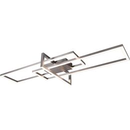 OTTO home LED Deckenleuchte &raquo;Aeliana&laquo; LED-Modul 1 Stk. Warmwei&szlig; Deckenlampe mit Switch Dimmer grau 1, H: 11,5cm, 1 Stk.