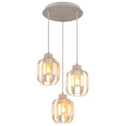 Globo LIGHTING H&auml;ngeleuchte &raquo;ARLEN&laquo; E27 1 Stk. H&auml;ngeleuchte mit Kristallen, elegant, edel & dekorativ 3, &Oslash; 16cm H: 120cm, 1 Stk.