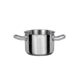 GSW Fleischtopf &raquo;Le Chef&laquo; 1 tlg. Edelstahl 18/10 silber 2,3 l + &Oslash; 16cm + H&ouml;he 12,5cm