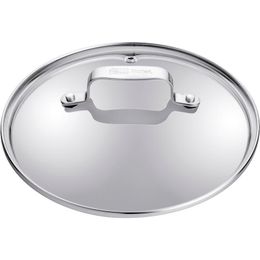 Tefal Deckel &raquo;by Jamie Oliver B89985&laquo; &Uuml;berlaufschutz, Dampfauslassventil, Edelstahlrand transparent Glas &Oslash; 24cm