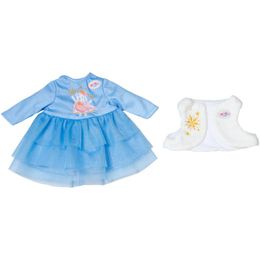 Baby Born Puppenkleidung &raquo;Winterkleid 36 cm&laquo; lila Einheitsgr&ouml;&szlig;e Puppenkleidung