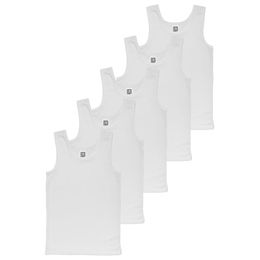 Sweety for Kids 5er-Set: Unterhemd in wei&szlig; | Gr.: 116