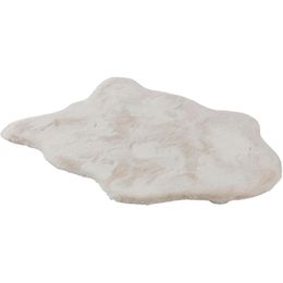 Sch&ouml;ner Wohnen Kollektion SCH&Ouml;NER WOHNEN-Kollektion Fellteppich &raquo;Tender&laquo; fellf&ouml;rmig 26 mm H&ouml;he weich durch Microfaser, Kaninchenfell Haptik, Kunstfell, waschbar beige 