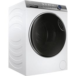 Haier Waschmaschine I-PRO 7 PLUS &raquo;HW80-BD14979EU1&laquo; 8 kg 1400 U/min 8 kg, 1400 U/min, Fl&uuml;sterleiser Motor, AutoDose, Vollwasserschutz wei&szlig; XL-Trommel (525mm)