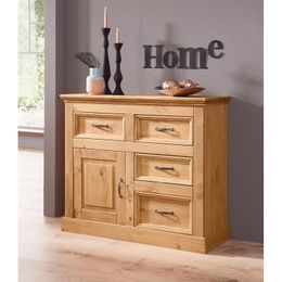 OTTO home Sideboard &raquo;Selma&laquo; Kommode, Breite/H&ouml;he 100/87 cm beige B/H/T: 100cm x 87cm x 38cm