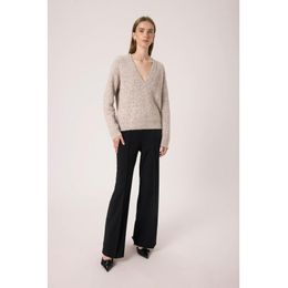 Soaked in Luxury Strickpullover SLVespera Gerade Passform in Dune Melange | Gr.: XL