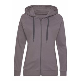active by Lascana LASCANA ACTIVE Trainingsjacke in stone | Gr.: XL