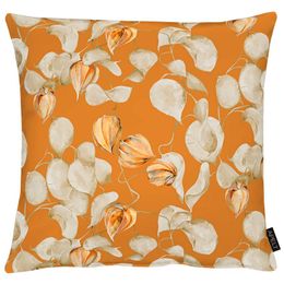 Apelt Dekokissen &raquo;3400&laquo; orange Baumwolle, Polyester B/L: 48cm x 48cm, 1 Stk.