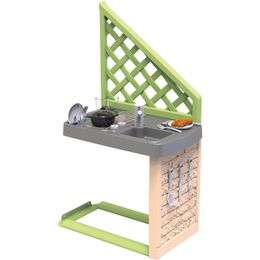 Smoby Outdoor-Spielk&uuml;che &raquo; Life, Spielhaus Zubeh&ouml;r Sommerk&uuml;che&laquo; Inkl. Zubeh&ouml;r; Made in Europe bunt Kunststoff Einheitsgr&ouml;&szlig;e