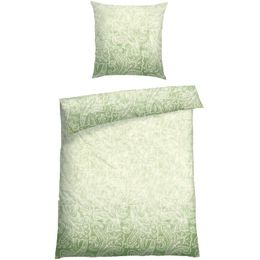 Schiesser Bettw&auml;sche &raquo;Claire aus weicher Baumwolle mit Paisleymuster in dezentem Farbverlauf&laquo; 2 Stk. MADE IN GREEN by OEKO-TEX gr&uuml;n Renforc&eacute;, Obermaterial: 100%
