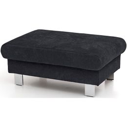 COTTA Hocker &raquo;Komaris, B: 100 cm&laquo; individuell zu kombinieren schwarz Microfaser PRIMABELLE (100% Polyester);Kunstleder SOFTLUX;Feinstruktur (100% 