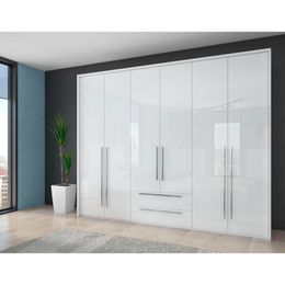 OTTO home Dreht&uuml;renschrank &raquo;Piano, inklusive Rahmen und Beleuchtung, soft-close-Funktion&laquo; viele Breiten zur Auswahl, 226cm hoch, mit jeweils 2 