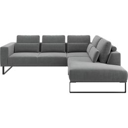 Musterring Ecksofa &raquo;JUSTB! PM100, stilvoller Lounge-Komfort von &laquo; Kollektion Bettina Zimmermann, optionaler Sitzvorzug & Fu&szlig;-Auswahl 100% Polyester B/H/T: 268cm 