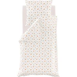 Tr&auml;umeland Bettw&auml;sche &raquo;Dinolino&laquo; 2 Stk. verpackt im praktischen & wiederverwendbaren Turnbeutel bunt Jersey, Obermaterial: 100% Baumwolle B/L: 135cm x 200cm, 1 