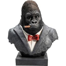KARE Dekoobjekt &raquo;Smoking Gorilla 48cm&laquo; Polyresin B/H/T: 38cm x 45cm x 24cm