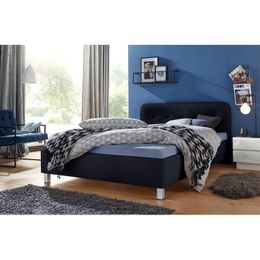 Westfalia Schlafkomfort Polsterbett &raquo;Vulkan&laquo; in diversen Ausf&uuml;hrungen schwarz Bezug Bett: Microfaser (100% Polyester) oder Strukturstoff (77% Polyester, 23% Viskose);Bonnell-