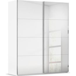 Rauch Schwebet&uuml;renschrank &raquo;Kleiderschrank Schrank Garderobe Schlafzimmerschrank SCALE-FYRA&laquo; edle viergeteilte T&uuml;ren Spiegel/Glas-Mix viele Farben MADE