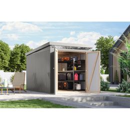 Karibu Ger&auml;tehaus &raquo;Argonium 2,5&laquo; Made in Germany Metall Einheitsgr&ouml;&szlig;e