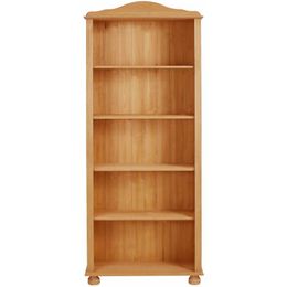 OTTO home Regal &raquo;Mette&laquo; aus massivem Kiefernholz, in unterschiedlichen Gr&ouml;&szlig;en und Farben beige Massivholz B/H/T: 77cm x 181cm x 30,5cm, 5 Stk. offene 