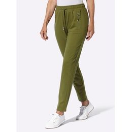 WITT WEIDEN Jogg Pants in oliv | Gr.: 36