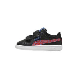Puma Smash-Sneaker mit Klettverschluss f&uuml;r Kinder Schwarz | Gr.: 22