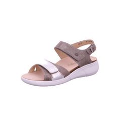 Finn Comfort Sandalen NADI in fango/silber | Gr.: 36
