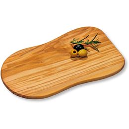 Mulex Schneidebrett &raquo;Toscana&laquo; jedes Teil ein Unikat dank der besonderen Maserung. Handmade braun Massivholz B/H/L: 18cm x 1,2cm x 29cm