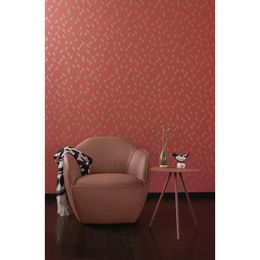 Creation BY ROLF BENZ Sessel &raquo;CR.480 Designsessel, Loungesessel, Breite 79cm&laquo; Wahlweise aus Leder oder Chenille braun Chenille COCO (72% Polyester 15%