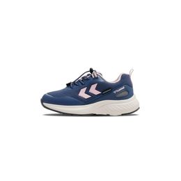 Hummel Elastische Schn&uuml;rsenkel Sneaker Creek Low Drau&szlig;en Kinder in FLINT STONE | Gr.: 31