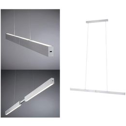 Paulmann LED Pendelleuchte &raquo;LED Pendelleuchte Aptare dimmbar&laquo; 1 Stk. Warmwei&szlig; Memoryfunktion grau 2, H: 150cm, 1 Stk.
