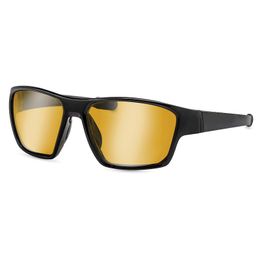 Eschenbach Optik Herren Sonnenbrille &raquo;Sportfassung asensys 511&laquo; 1 Stk. Reduziert Streulicht und visuelle Reize bei Reiz&uuml;berflutung orange 
