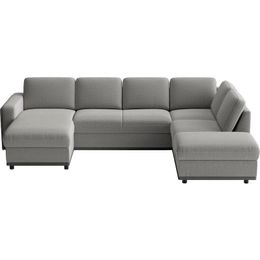 Sit & More sit&more Wohnlandschaft &raquo;Cordoba&laquo; wahlweise mit Schlaffunktion und Bettkasten oder Stauraum 100% Polyester B/H/T: 305cm x 85cm x 212cm, Soft clean, 