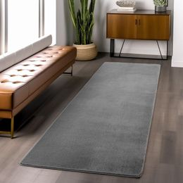 Ayyildiz Teppiche Teppich &raquo;JOY 1400, auch als L&auml;ufer und in Rund erh&auml;ltlich&laquo; rechteckig 11 mm H&ouml;he besonders weich, uni Kurzflor, Wohnzimmer, Kinderzimmer grau 