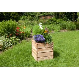 Konifera Pflanzk&uuml;bel &raquo;aus langlebigem L&auml;rchenholz&laquo; BxTxH: 115x40x43 cm braun Holzwerkstoff B/H/T: 115cm x 43cm x 40cm
