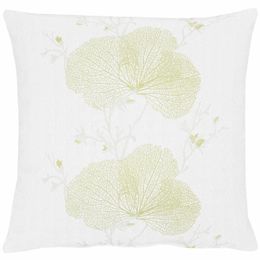 Apelt Dekokissen &raquo;7903 Loft Meta&laquo; Kissenh&uuml;lle ohne F&uuml;llung, 1 St&uuml;ck gr&uuml;n Polyester B/L: 46cm x 46cm, 1 Stk.